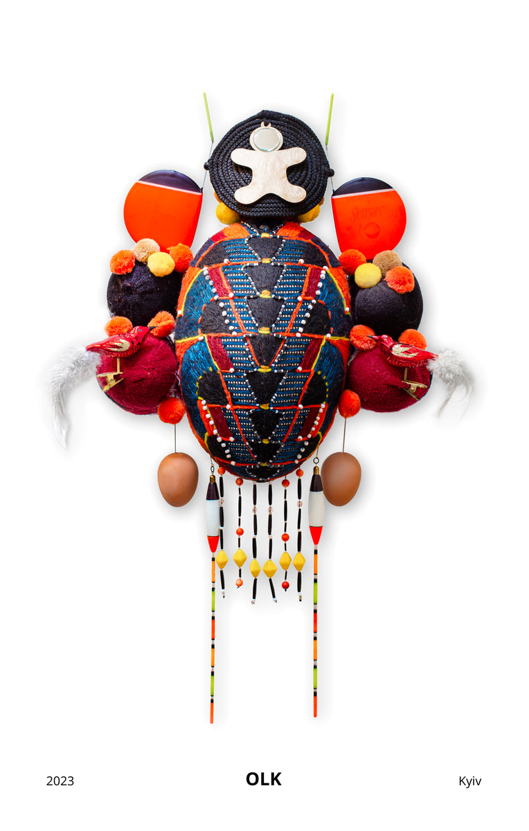 Poster with Mask Chief Egg OLK_M2 – OLK Manufactory